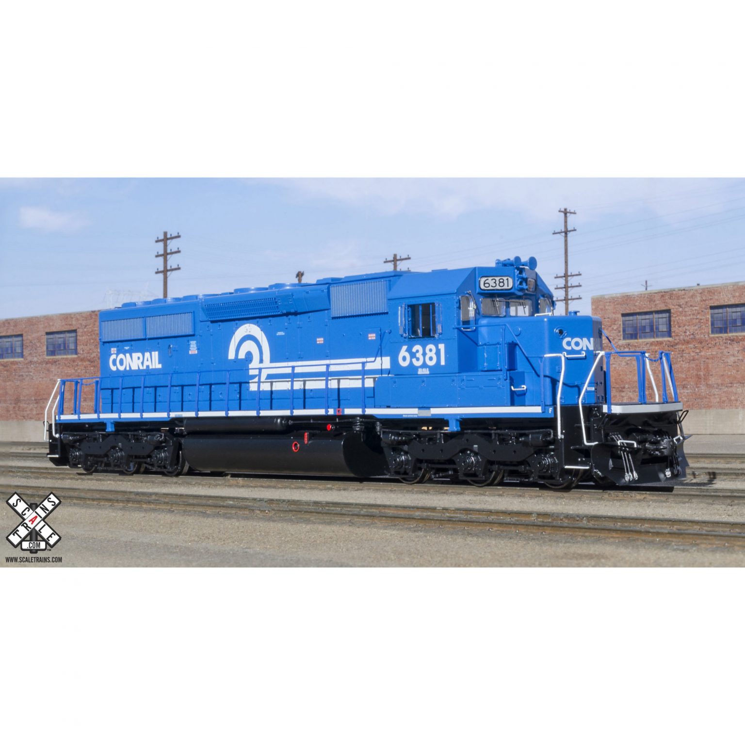 Scale Trains HO Rivet Counter SD40-2 Conrail w/ DCC & Sound - Spring Creek Model Trains