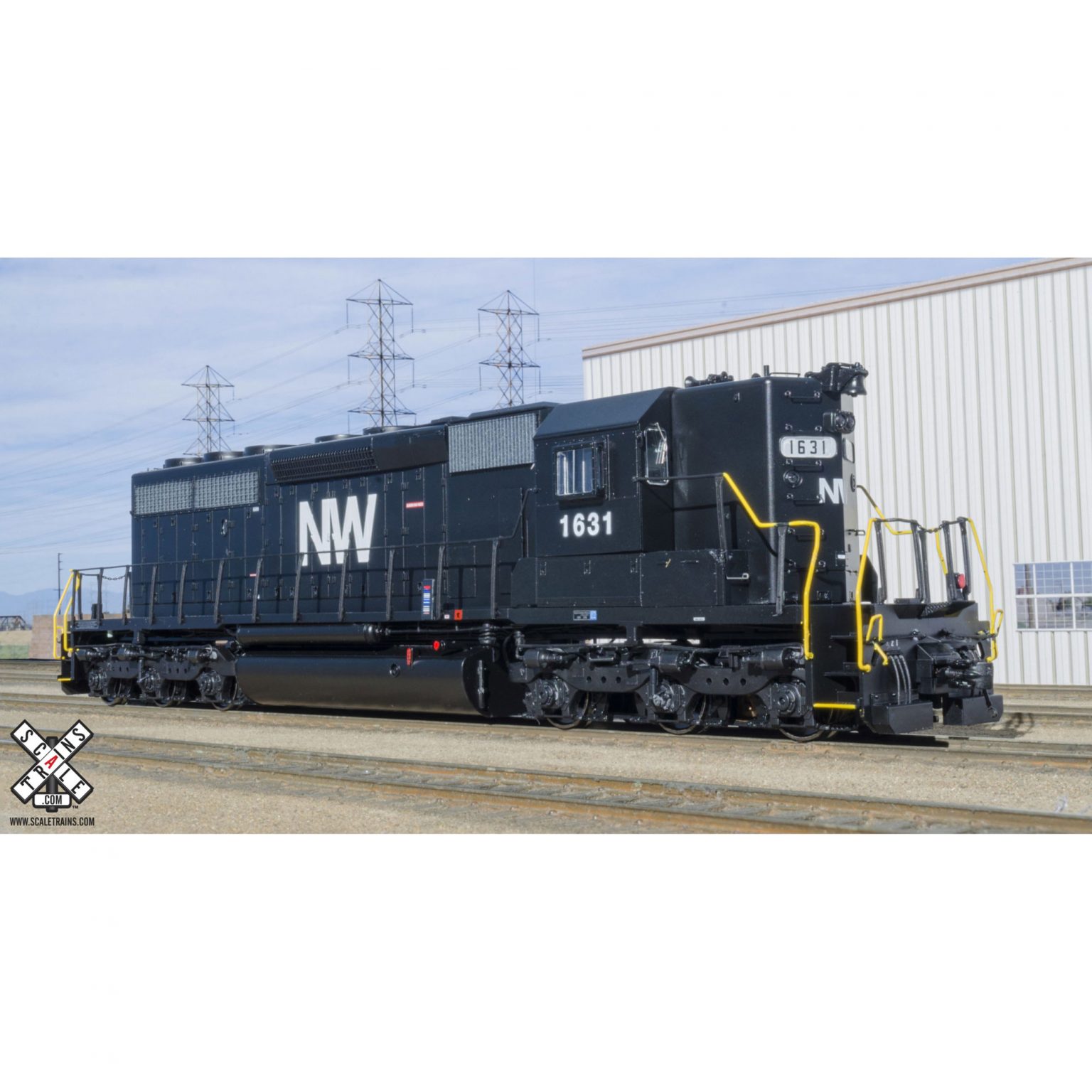 Scale Trains HO Rivet Counter SD40-2 Norfolk & Western "High Nose" w/ DCC & Sound - Spring Creek ...