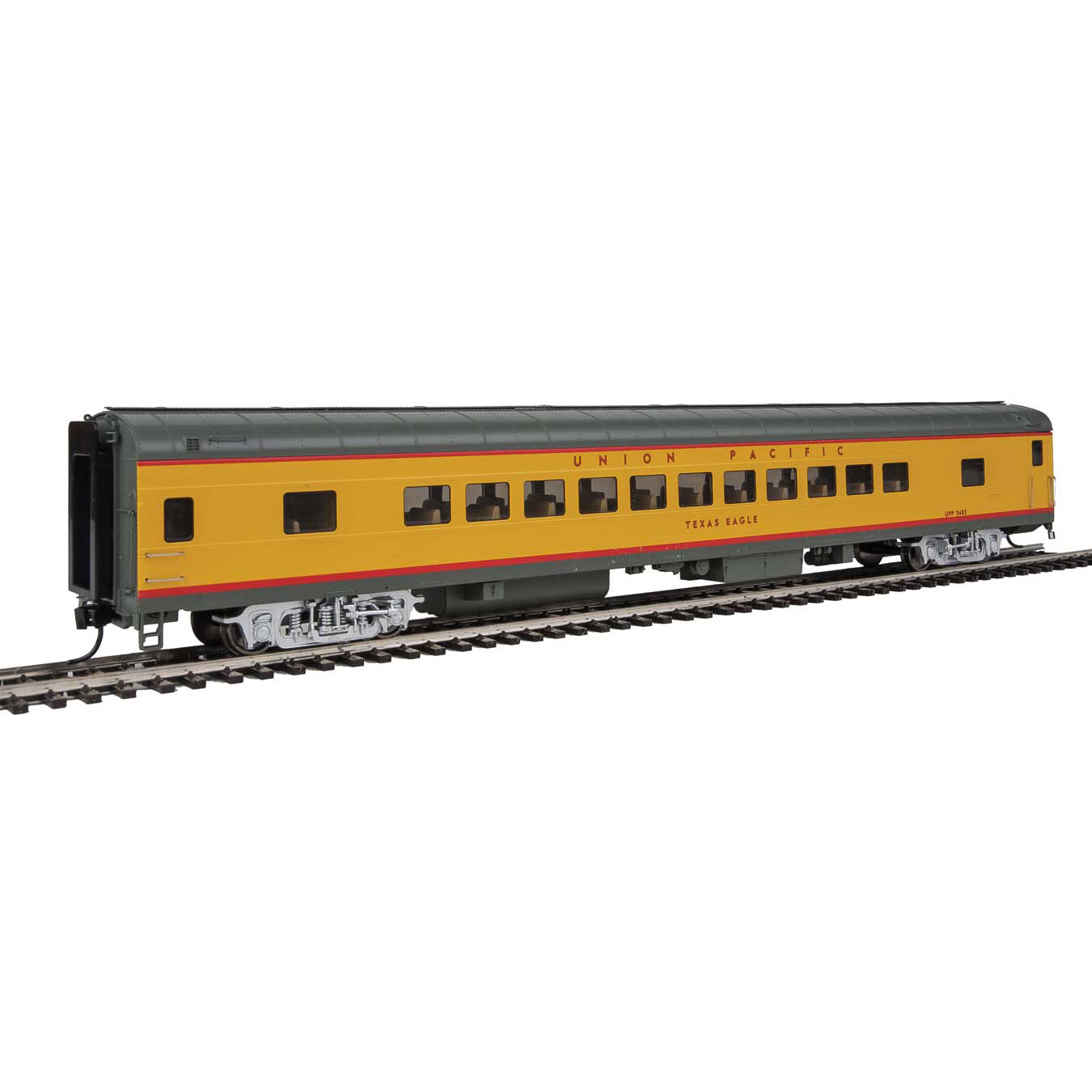 Walthers Proto HO 85' ACF 44-Seat Coach Union Pacific "Heritage Fleet ...