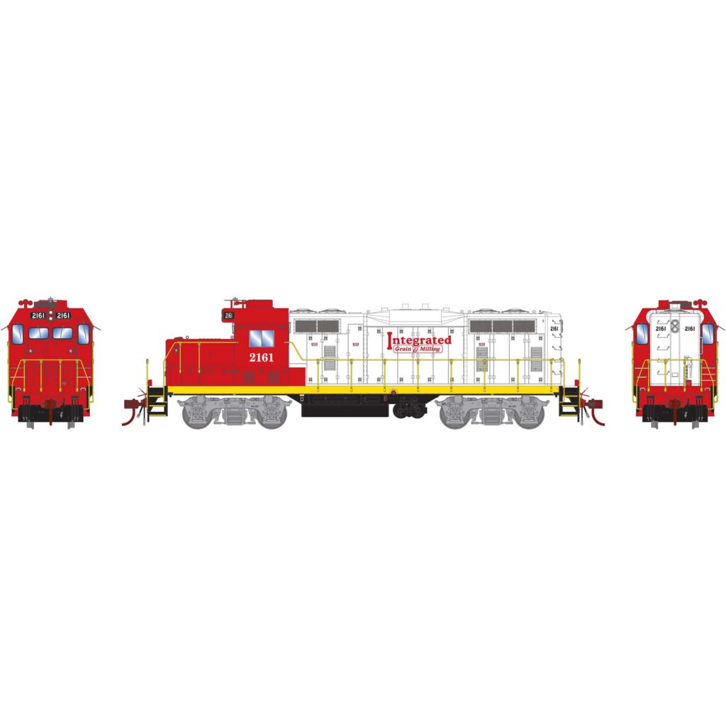 Athearn Genesis HO GP7u Integrated Grain & Milling - Spring Creek Model ...