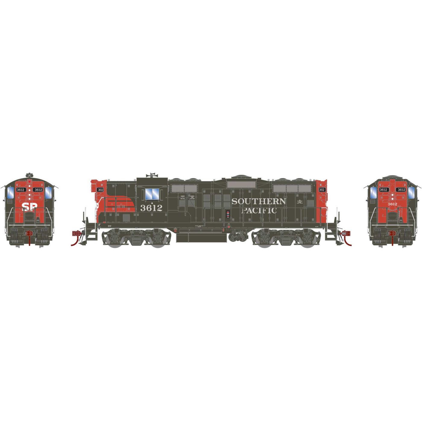 Athearn Genesis HO GP9 Southern Pacific w/ DCC & Sound - Spring Creek Model Trains