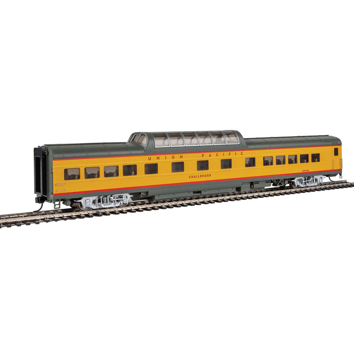 Walthers Proto HO 85' ACF Dome Coach Union Pacific "Heritage Fleet, Challenger" #7015 - Spring ...