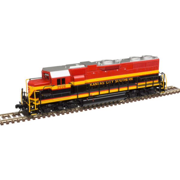 Atlas N GP38 Kansas City Southern "Southern Belle" w/ DCC & Sound - Spring Creek Model Trains