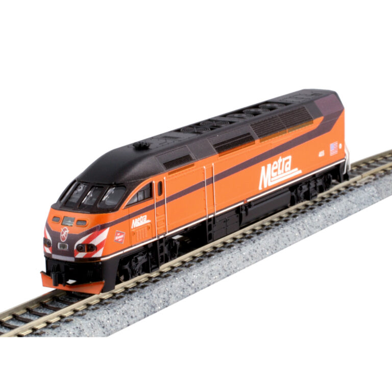 Kato N MP36PH & Bi Level Commuter Car Set Metro Transit "Milwaukee Road ...