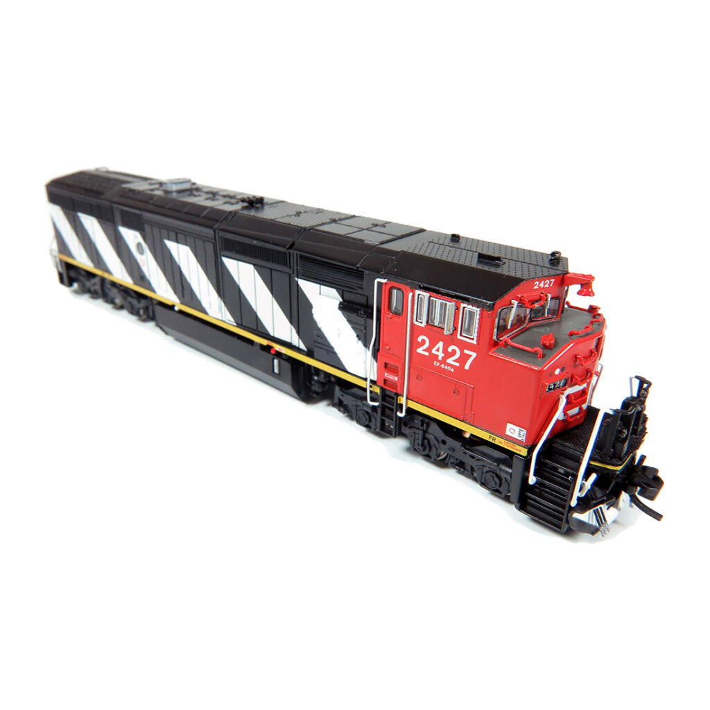 Rapido N C40-8M Canadian National "Sergeant Stripes" w/ DCC & Sound - Spring Creek Model Trains