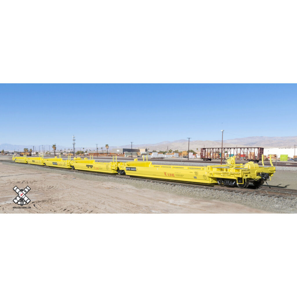 Scale Trains HO Rivet Counter PS Trinity Backpacker Well Car K Line ...