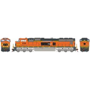 Athearn Genesis HO SD75M PRLX ex BNSF Heritage 2 w/ DCC & Sound - Spring Creek Model Trains