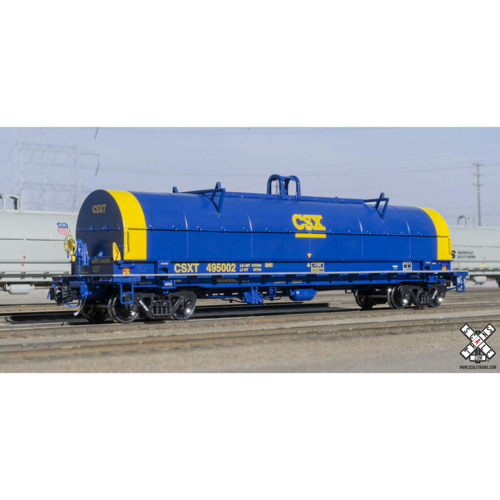 Scale Trains HO Rivet Counter Thrall-Trinity 42' Coil Steel Car CSX ...
