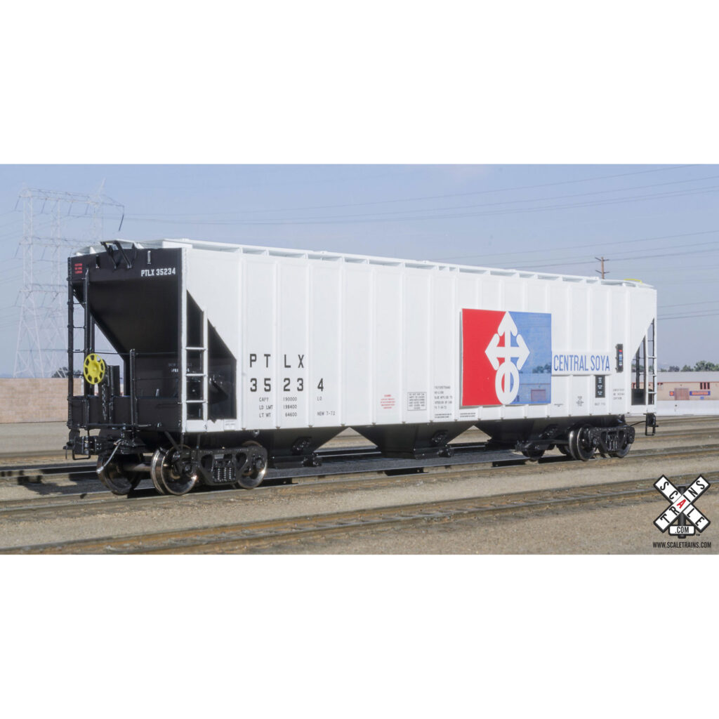 ScaleTrains HO Rivet Counter PS-2 4785 Covered Hopper Central Soya ...