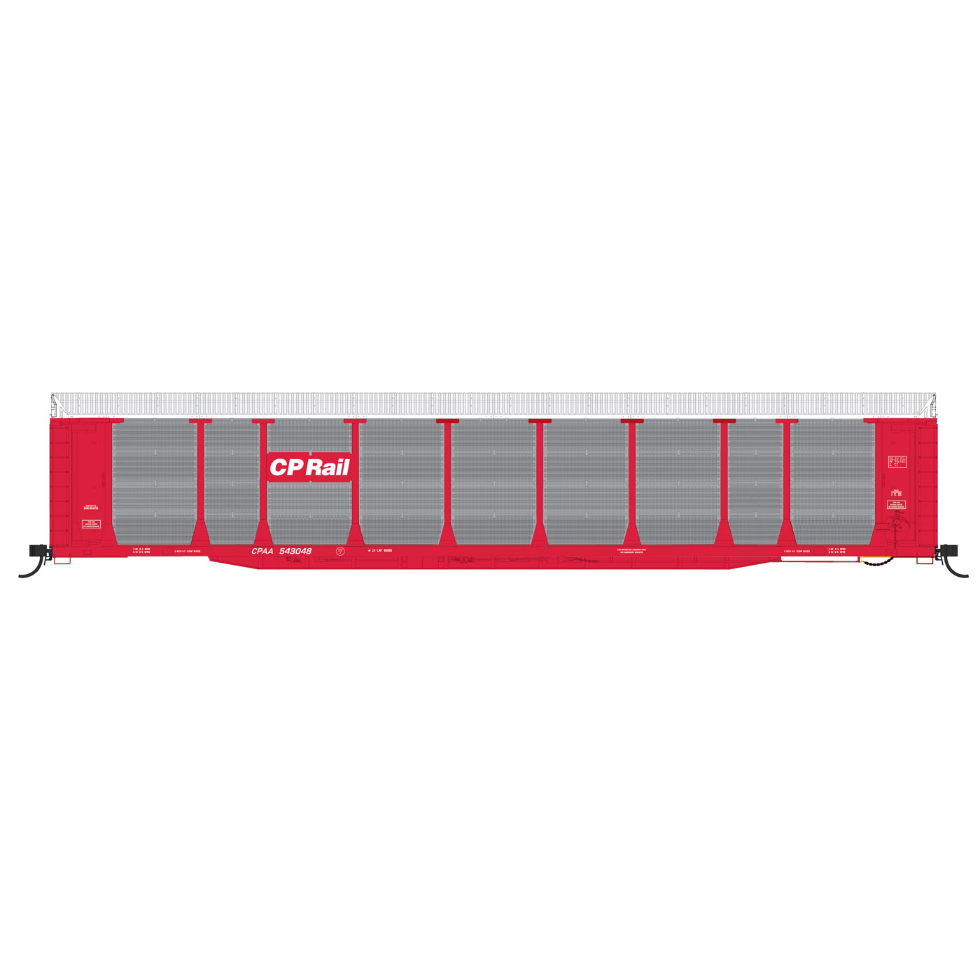 Intermountain HO Bi-Level Auto Rack Canadian Pacific - Spring Creek ...