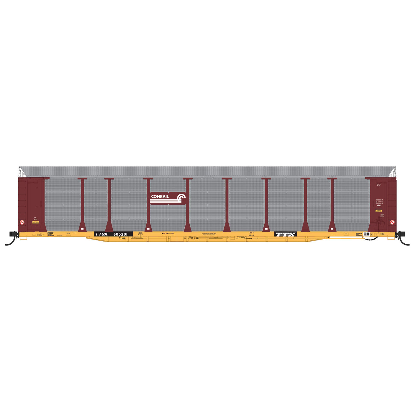 Intermountain HO Bi-Level Auto Rack Conrail - Spring Creek Model Trains