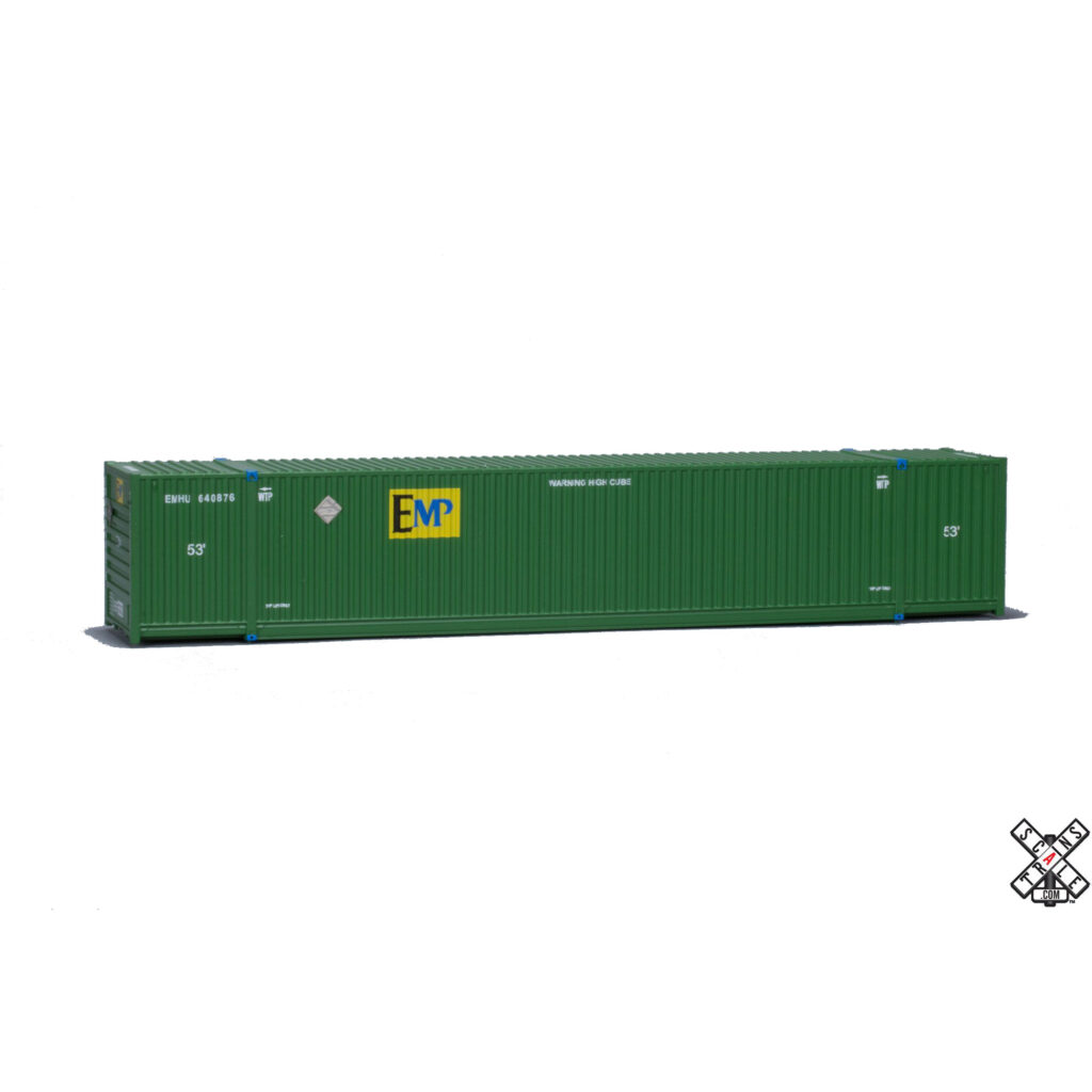 Scale Trains HO 53' CIMC Container EMP 3 Pack - Spring Creek Model Trains