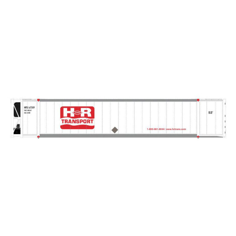 Scale Trains HO 53' CIMC Reefer Container H & R Transport 3 Pack ...