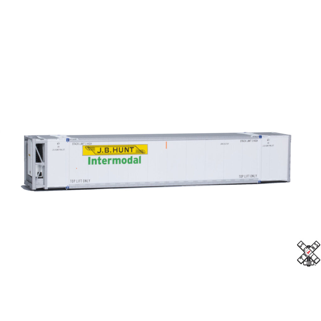Scale Trains HO 53' CIMC Reefer Container JB Hunt "Intermodal" w/ Sound ...