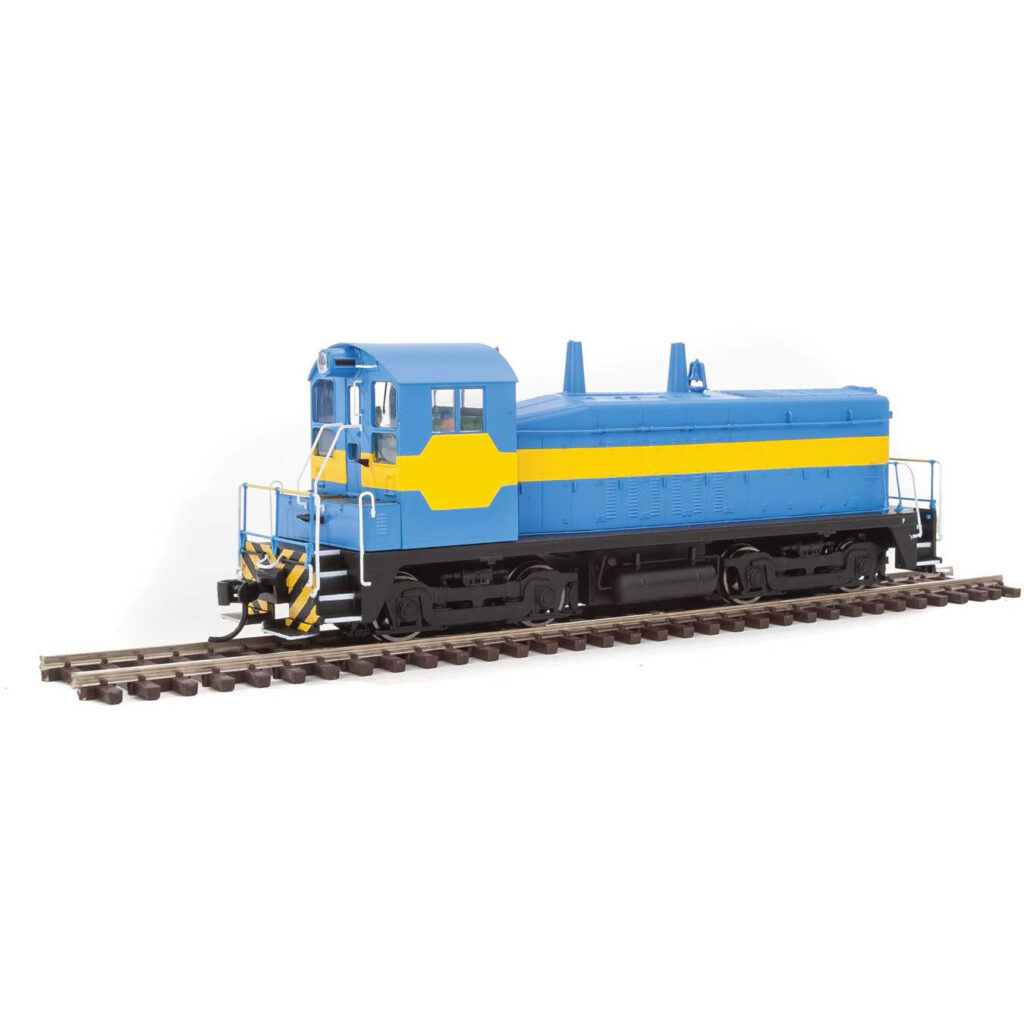 Walthers Mainline HO NW2 Blue & Yellow w/ DCC & Sound - Spring Creek ...