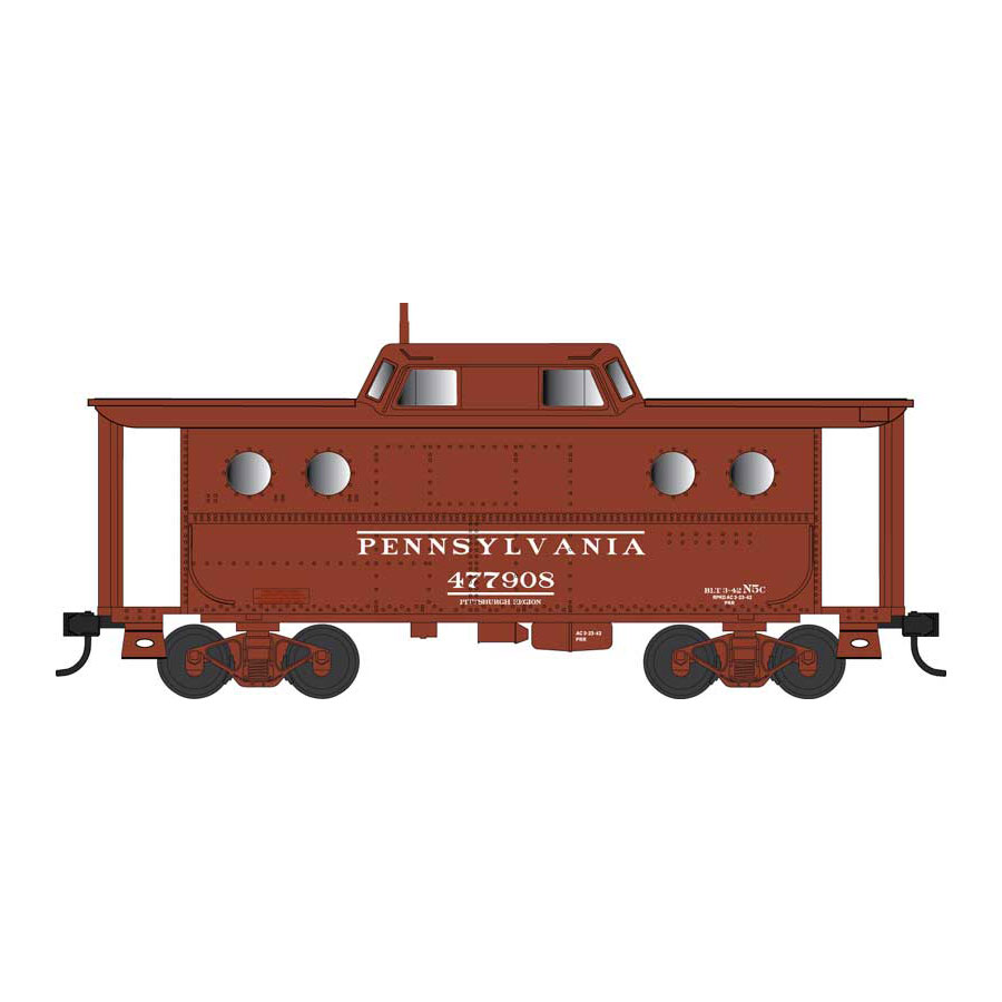 Bowser HO N5c Caboose Pennsylvania "Pittsburg Region" - Spring Creek ...