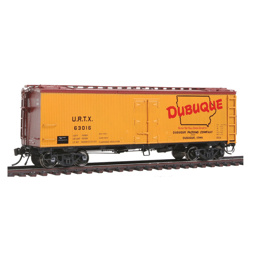 Rapido HO 37' General American Meat Reefer Dubuque Packing - Spring ...