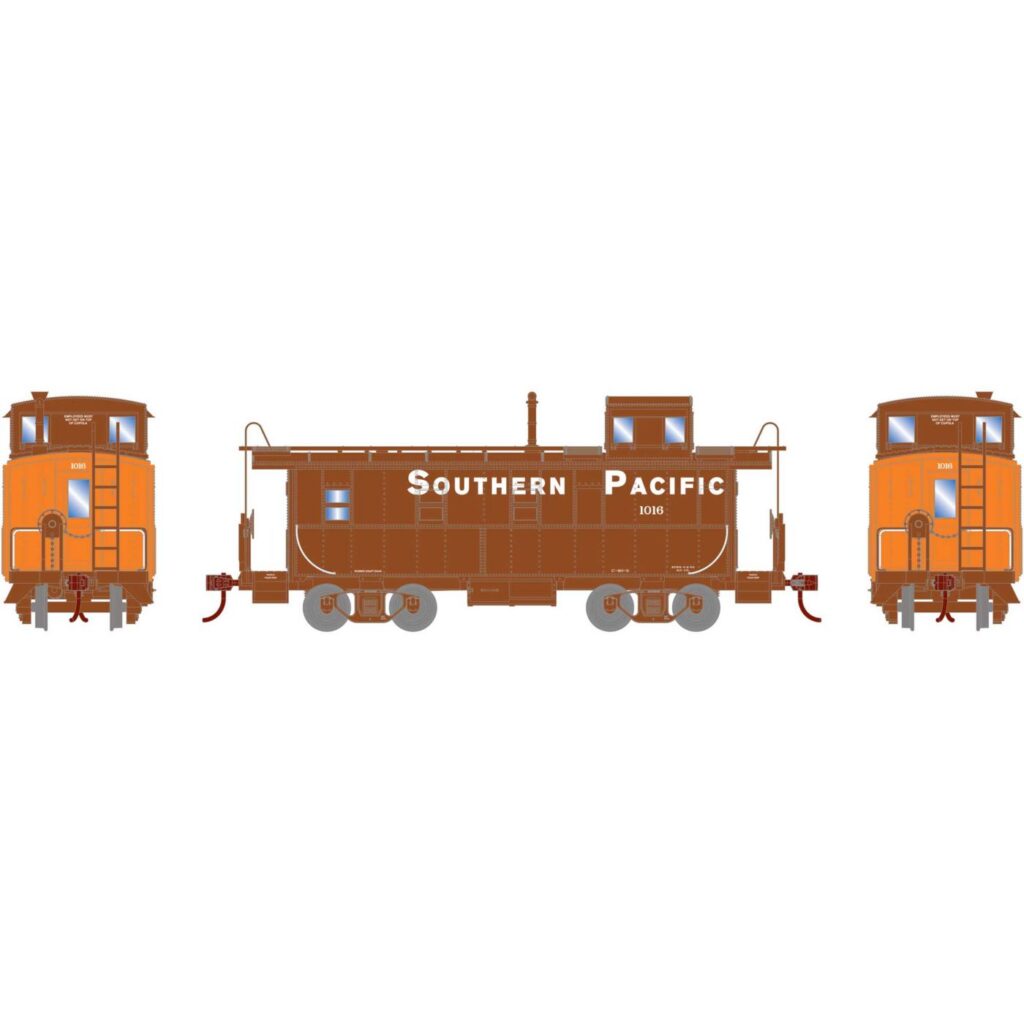 Athearn Roundhouse HO Cupola Caboose Southern Pacific "Orange Ends ...