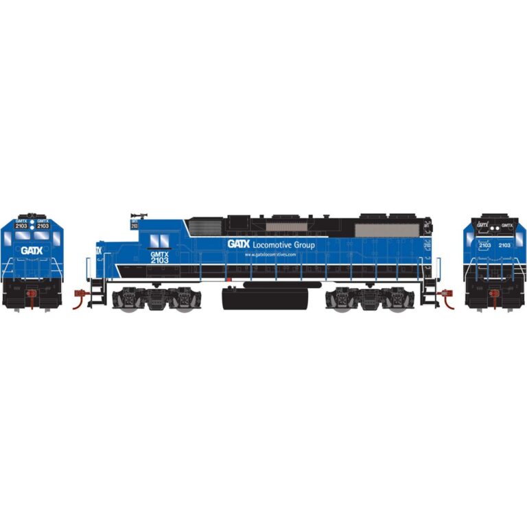 Athearn Roundhouse HO GP38-2 GATX Locomotive Group w/ DCC - Spring ...