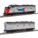 Walthers Proto HO FP7A & F7B Amtrak "Phase 1" w/ DCC & Sound - Spring ...