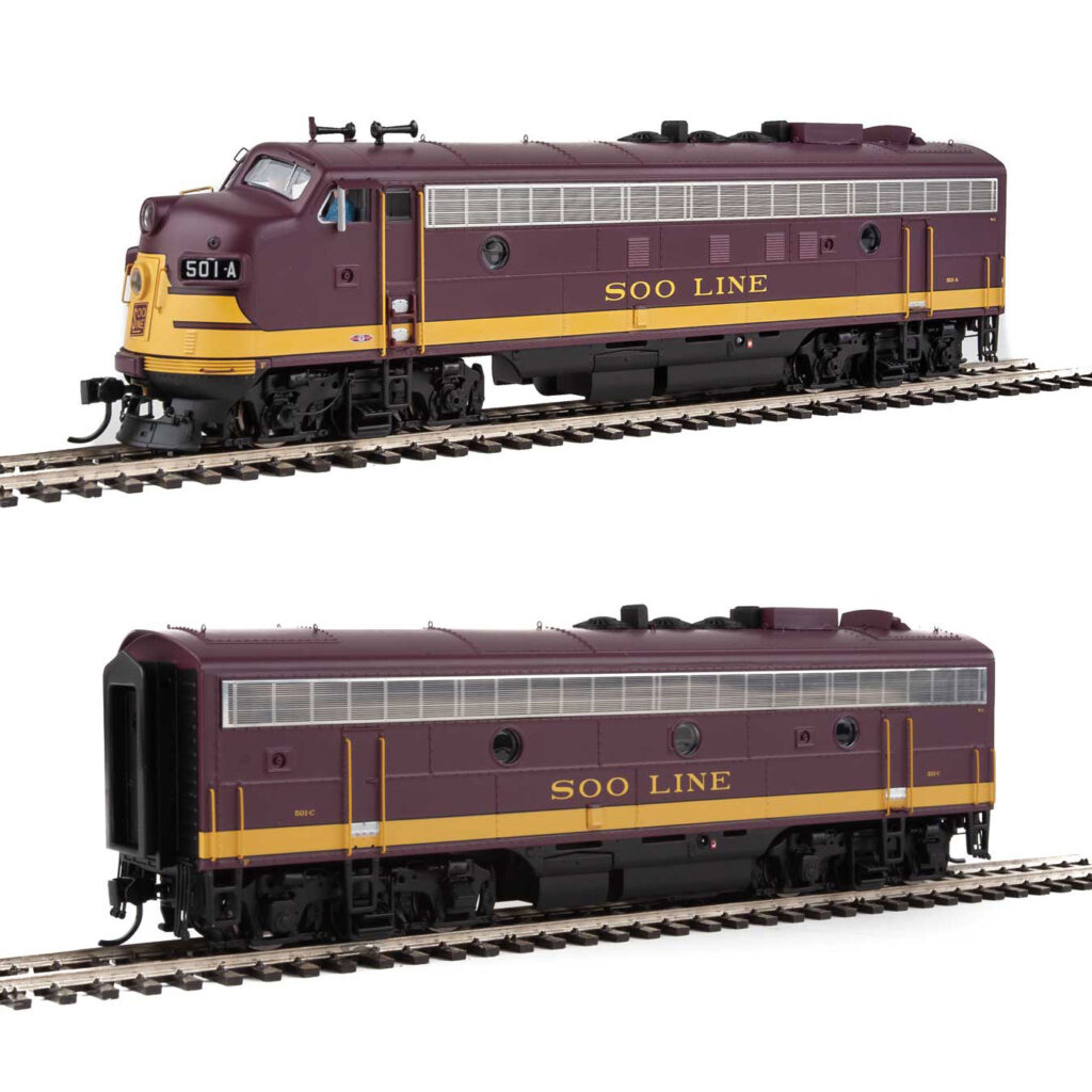 Walthers Proto HO FP7A & F7B Soo Line w/ DCC & Sound - Spring Creek Model Trains