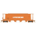 Rapido HO 3800 Cubic Foot Cylindrical Hopper Potacan "CGLX" - Spring ...