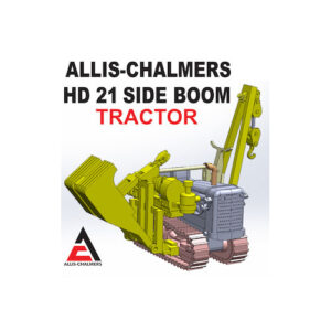 Wheels of Time HO HD-21 Dozer w/ Side Boom Kit - Spring Creek Model Trains