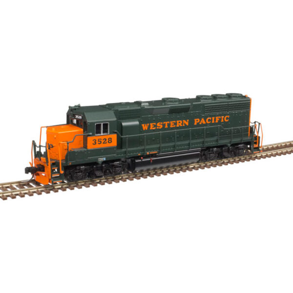Atlas N GP40 Western Pacific "Green & Orange" w/ DCC & Sound - Spring ...