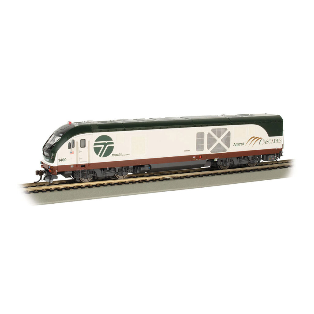 Bachmann HO Siemens SC-44 Charger Amtrak "Cascades" #1400 w/ DCC ...