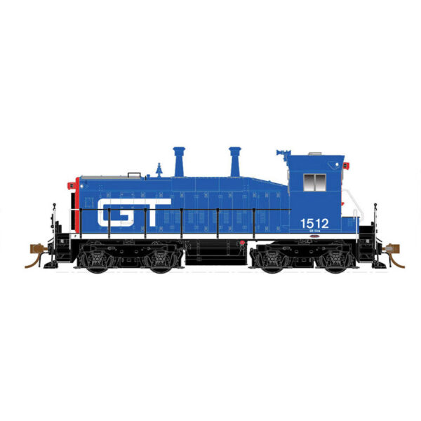 Rapido HO SW1200 Grand Trunk "Blue & Red" w/ DCC & Sound - Spring Creek ...