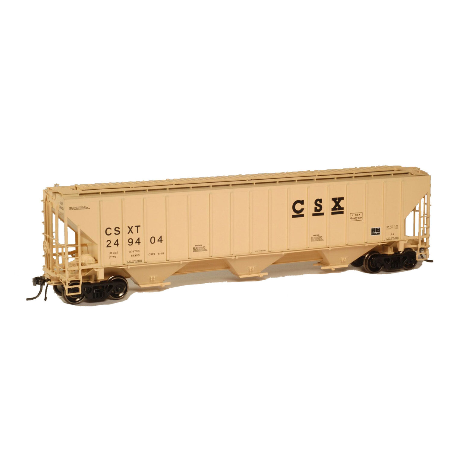 Tangent HO PS-2CD 4740 Covered Hopper CSX - Spring Creek Model Trains