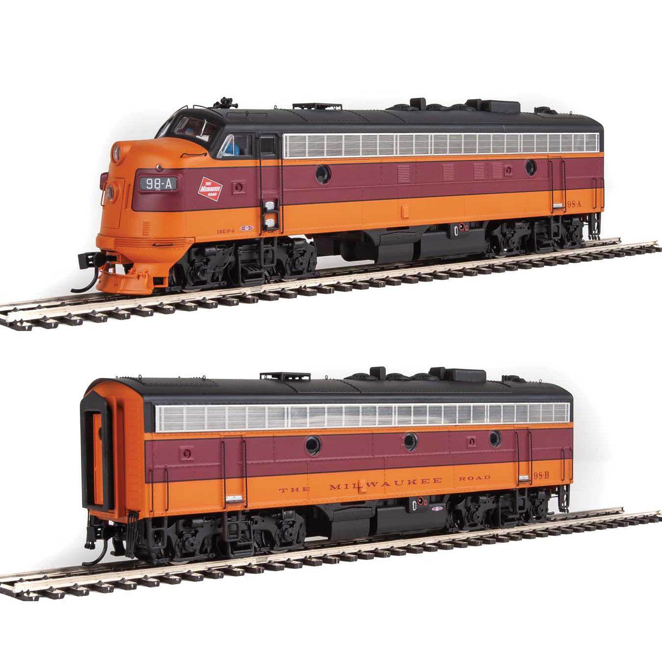 Walthers Proto HO FP7A & F7B Milwaukee Road "Cab Logo" w/ DCC & Sound - Spring Creek Model Trains