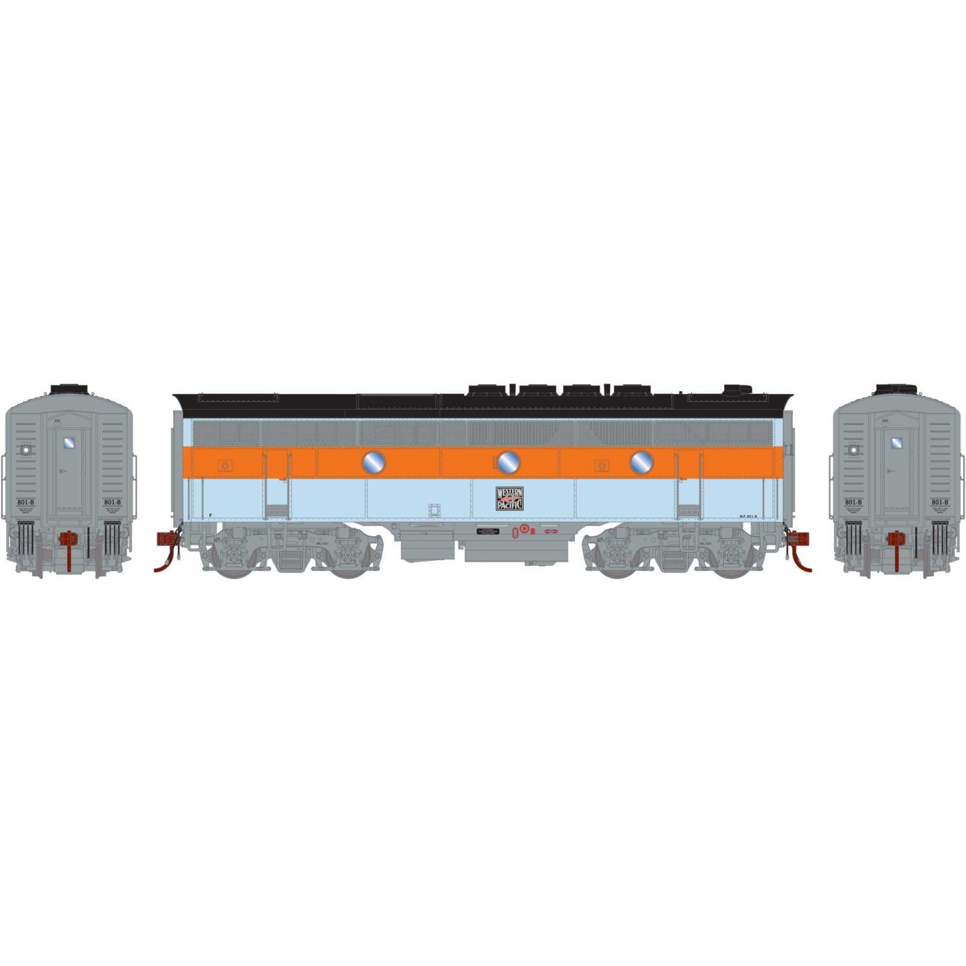 Athearn Genesis HO F3B Western Pacific - Spring Creek Model Trains