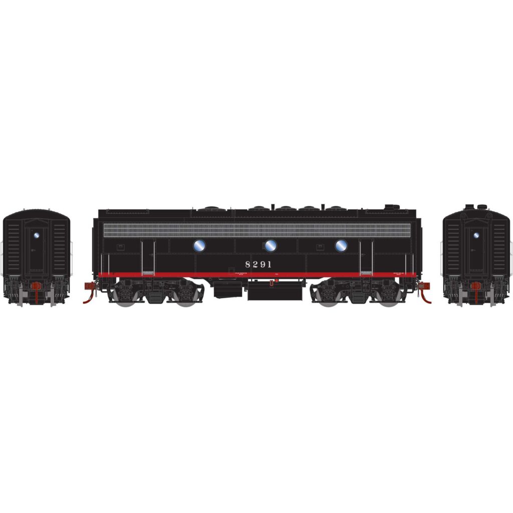 Athearn Genesis HO F7B Southern Pacific "Black Widow" w/ DCC & Sound - Spring Creek Model Trains