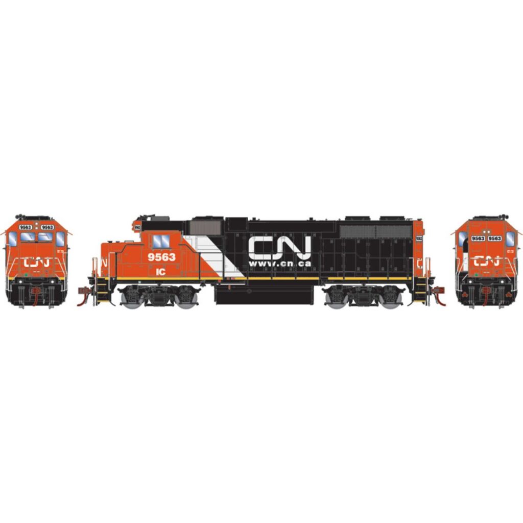 Athearn Genesis HO GP38-2 Canadian National "IC, Website" w/ DCC & Sound - Spring Creek Model Trains