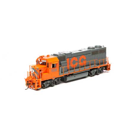 Athearn Genesis HO GP38-2 Illinois Central Gulf "Orange & Grey" - Spring Creek Model Trains