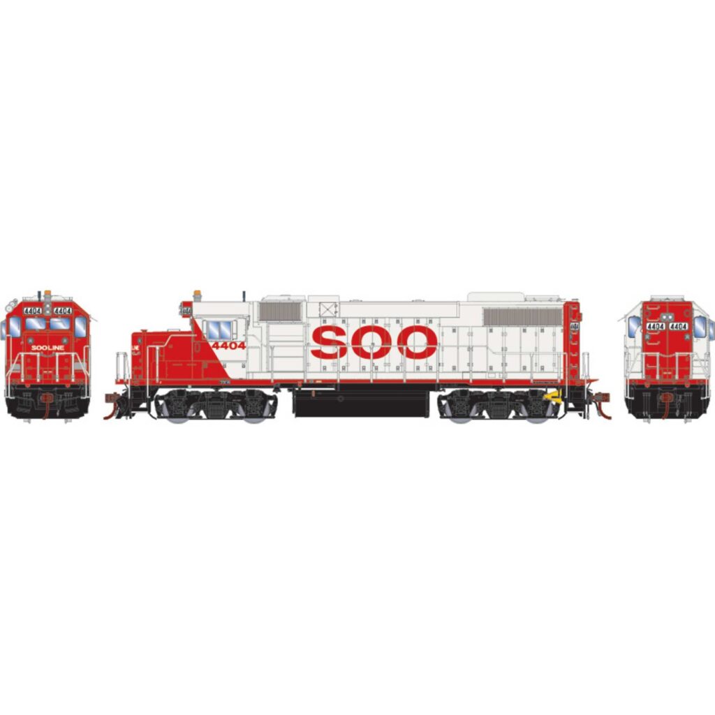 Athearn Genesis HO GP38-2 Soo Line "Red Soo" w/ DCC & Sound - Spring Creek Model Trains