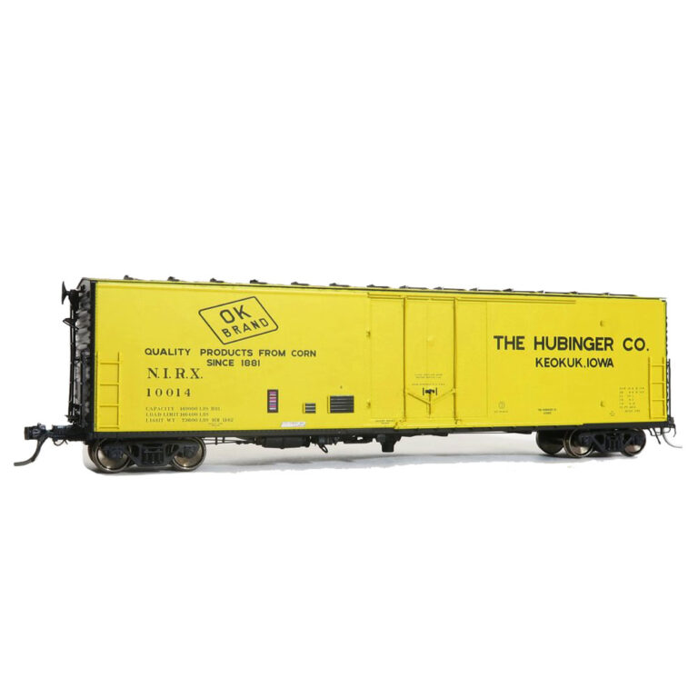 Moloco HO 50' RBL Plate B Boxcar, Center Door Hubinger "NIRX" - Spring ...