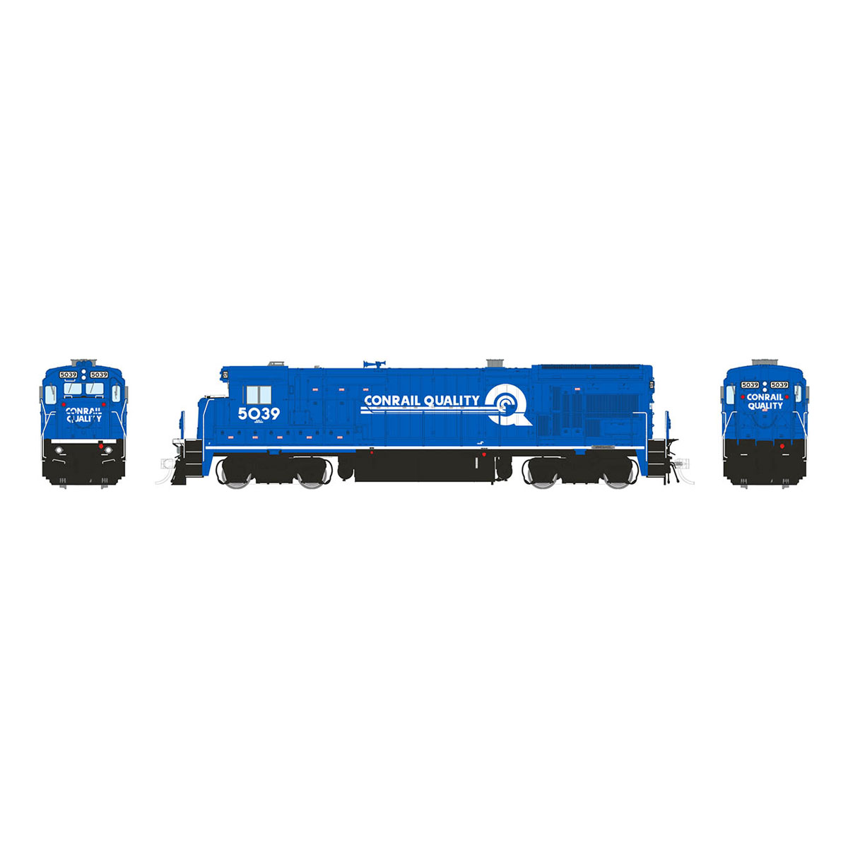 Rapido HO B36-7 Conrail "Quality" w/ DCC & Sound - Spring Creek Model ...