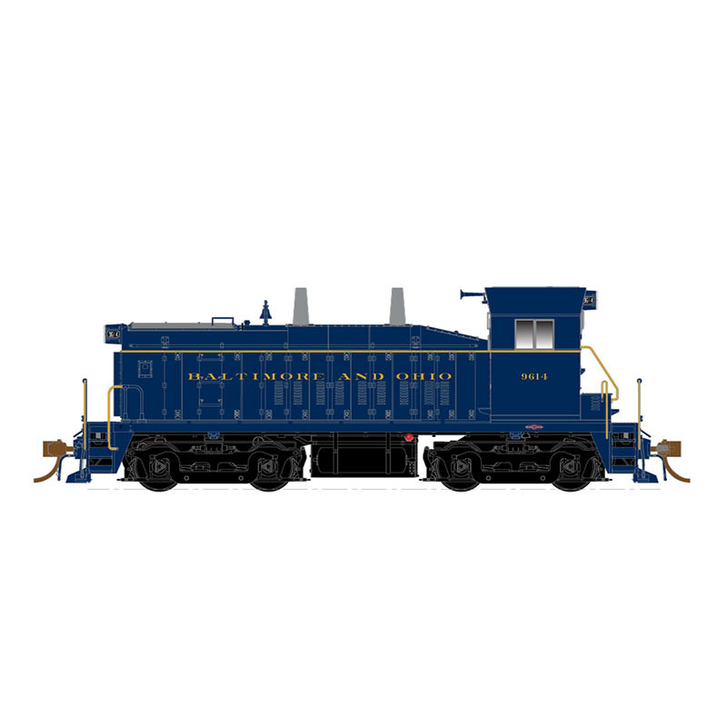 Rapido HO SW1200 Baltimore & Ohio w/ DCC & Sound - Spring Creek Model ...