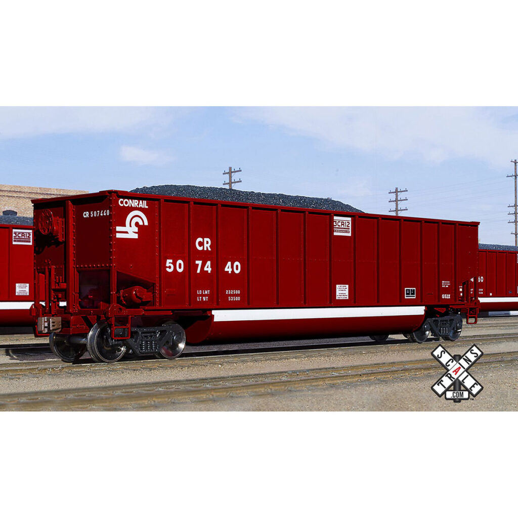 ScaleTrains HO Operator Bethgon Coal Gondola Conrail "Oxide Red ...