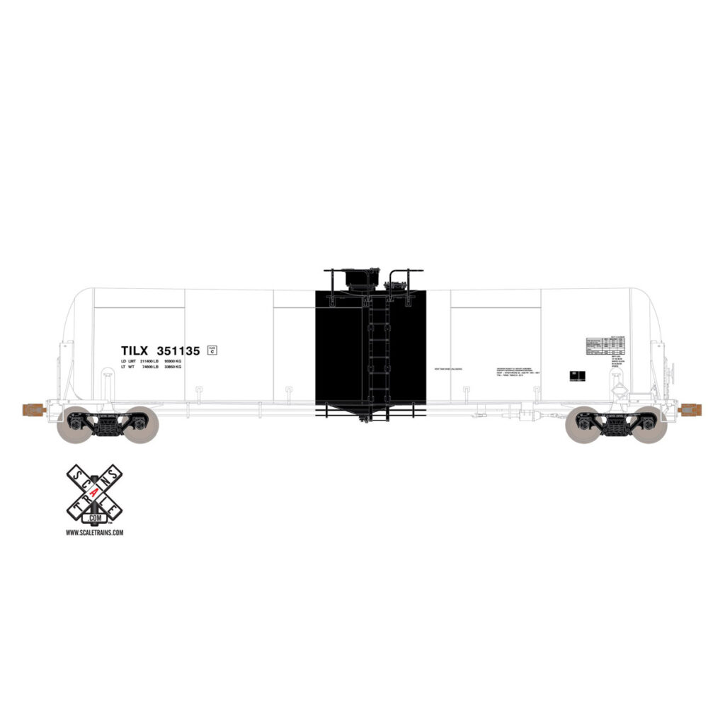 Scale Trains HO Operator Trinity 31K Crude Oil Tank Car Trinity Leasing scale-trains-ho-operator-trinity-31k-crude-oil-tank-car-trinity-leasing