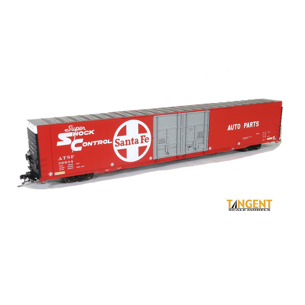 Tangent HO 86' Greenville High Cube Box Car Santa Fe "Original 1965 ...