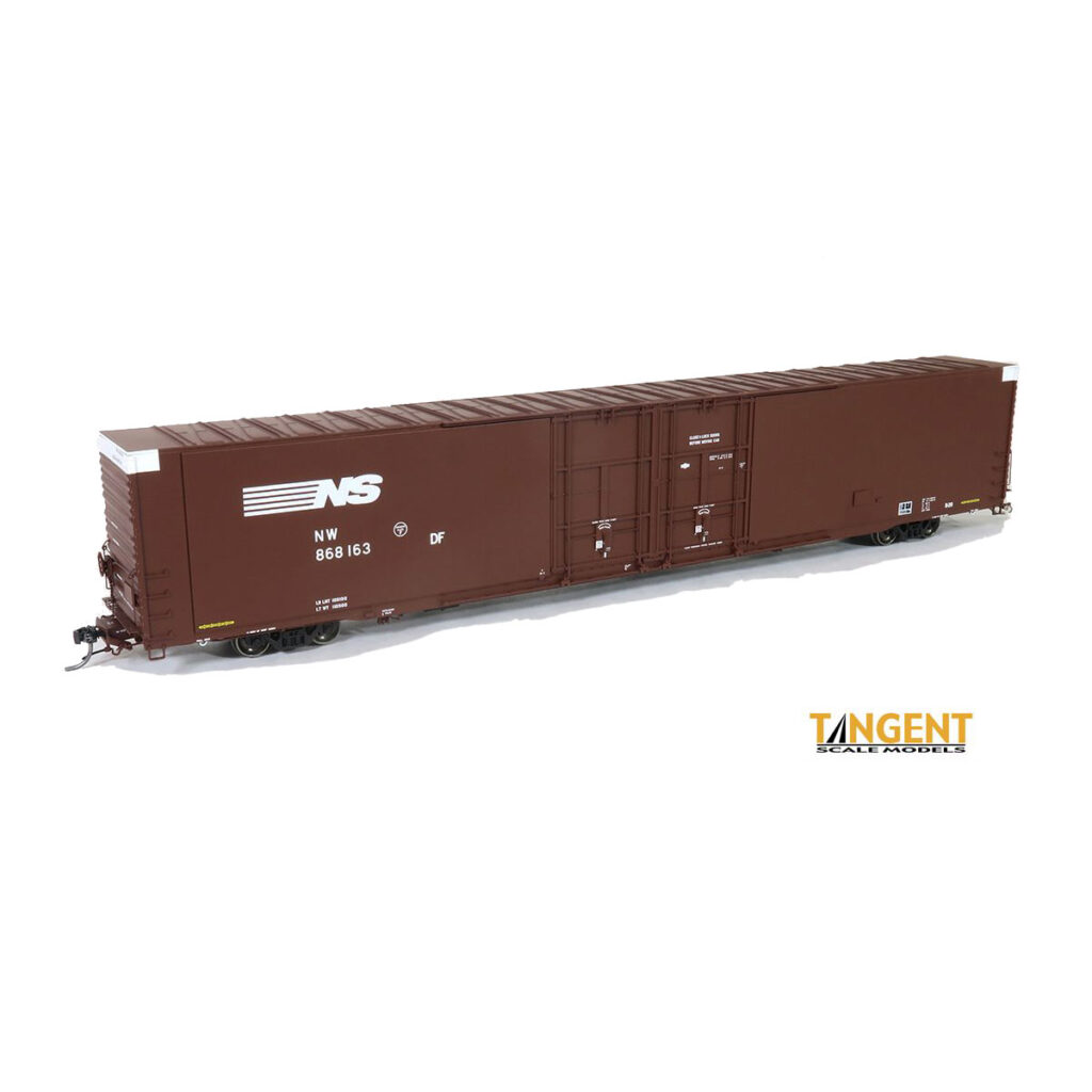 Tangent HO 86' Greenville High Cube Box Car Norfolk Southern "1989 Repaint" - Spring Creek Model ...