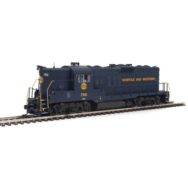 Walthers Proto HO GP9 Phase II Norfolk & Western "Pevler Blue" w/ DCC & Sound - Spring Creek ...