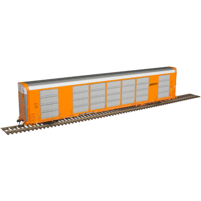 Atlas HO Gunderson Multi Max Auto Rack BNSF "Orange w/ Black Wedge" - Spring Creek Model Trains