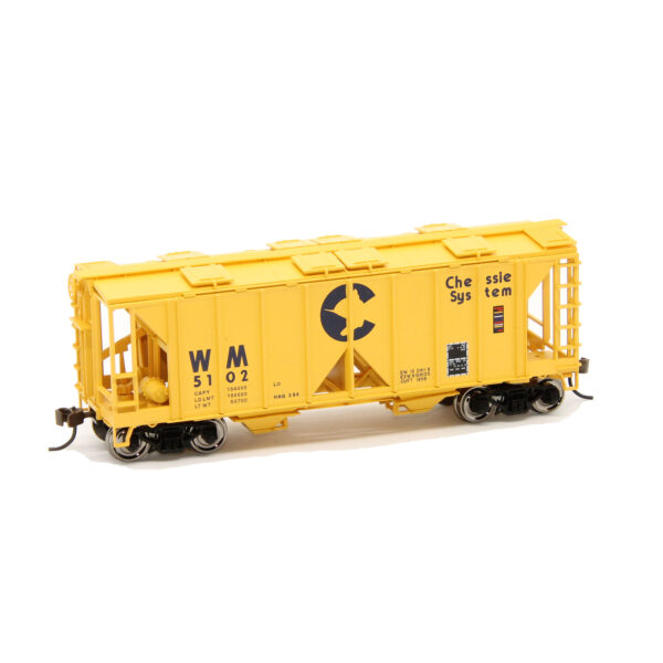 Bowser HO 70 Ton Covered Hopper Chessie System - Spring Creek Model Trains