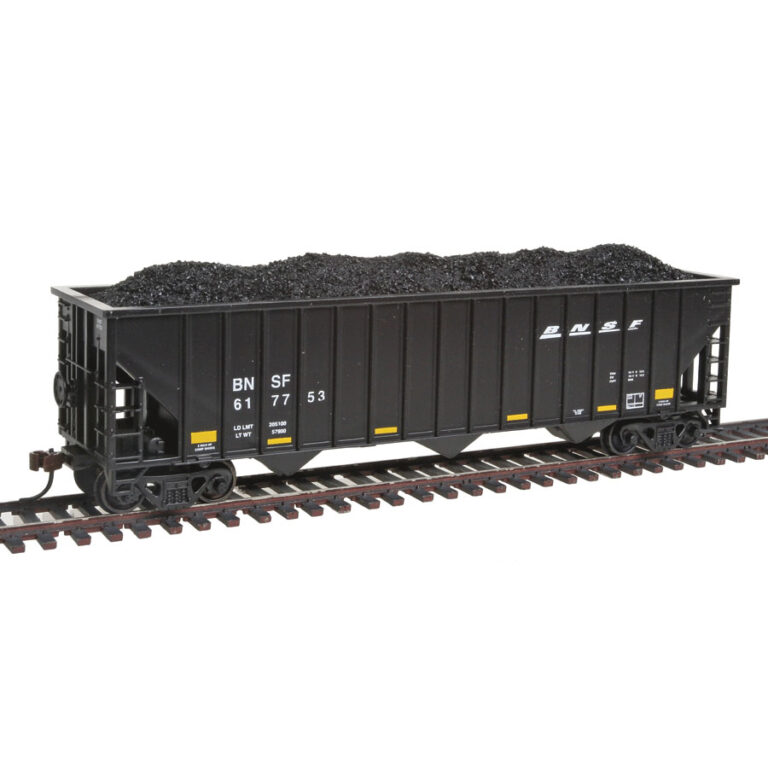 Con-Cor HO 100 Ton 15 Panel Coal Hopper BNSF "Black" 3 Pack - Spring ...