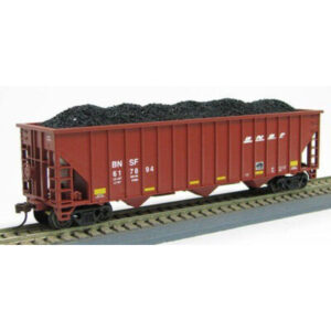 Con-Cor HO 100 Ton 15 Panel Coal Hopper BNSF "Oxide Red" 3 Pack ...