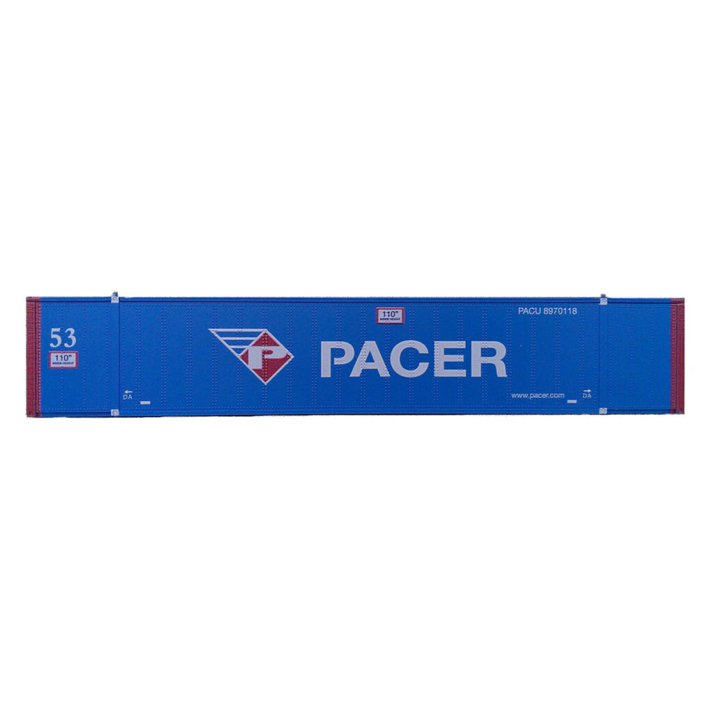 Con-Cor HO 53' Smooth Side Container Pacer Stacktrain 2 Pack - Spring ...